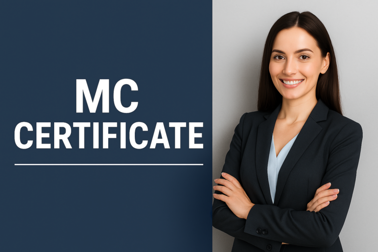 MC certificate - Tax2Permit